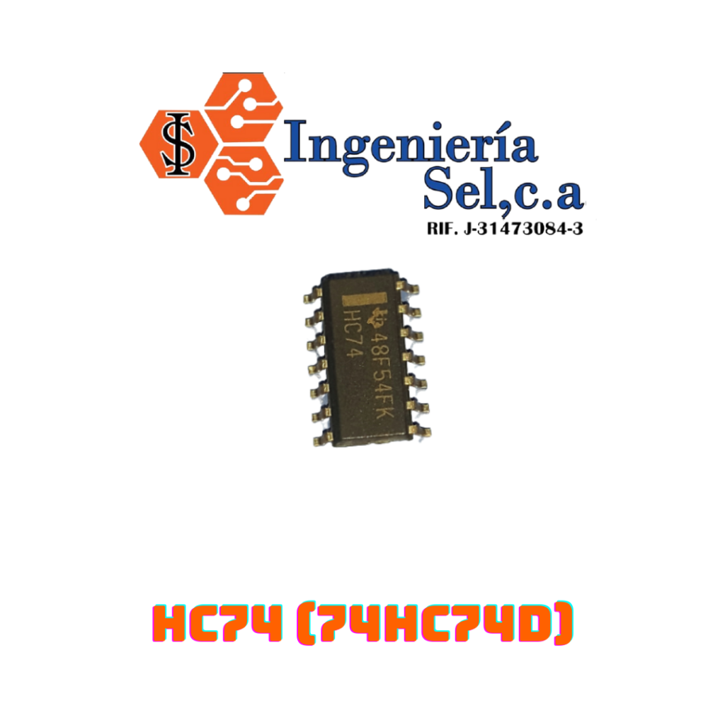 74HC74D (HC74) – Ingenieria Selca